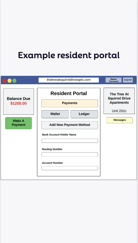 How to add your Flex bank account or debit card to your rent portal ...